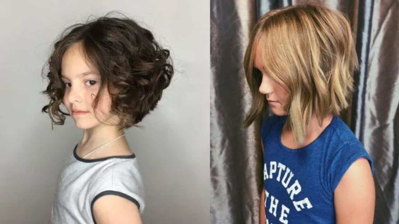 15 Gaya Rambut Pendek Budak Perempuan | Comel & Trendy