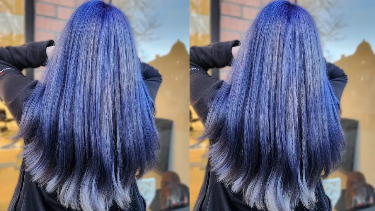26 Idea Warna Rambut Biru Trendy, Terkini, Casual, & Comel