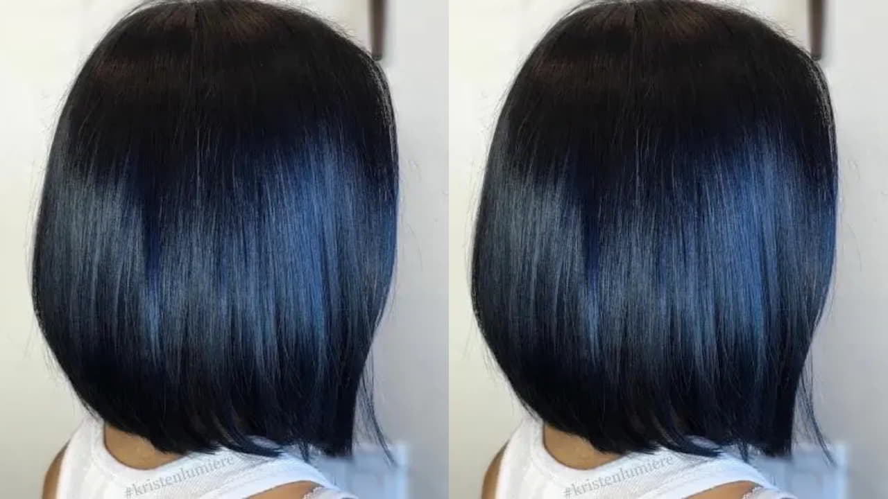 26 Idea Warna Rambut Biru Trendy, Terkini, Casual, & Comel