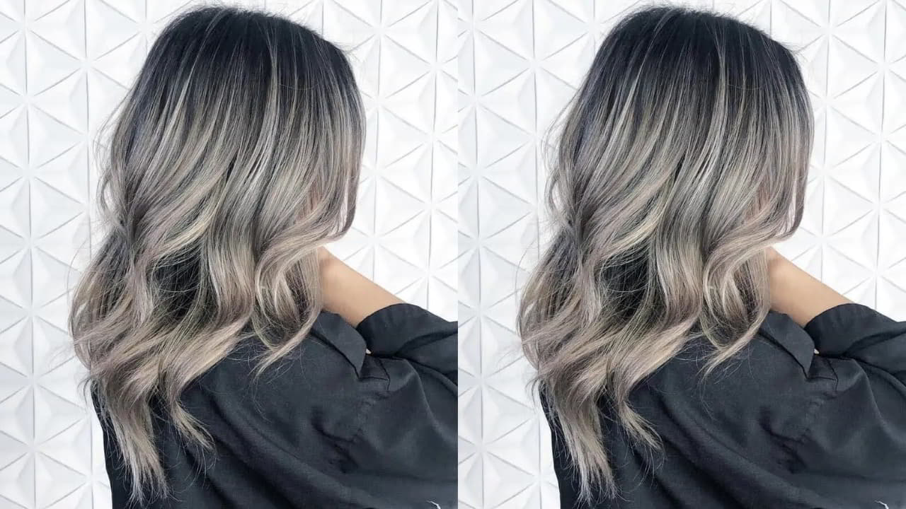 24 Idea Warna Rambut Ash Grey Terkini di Malaysia | Comel