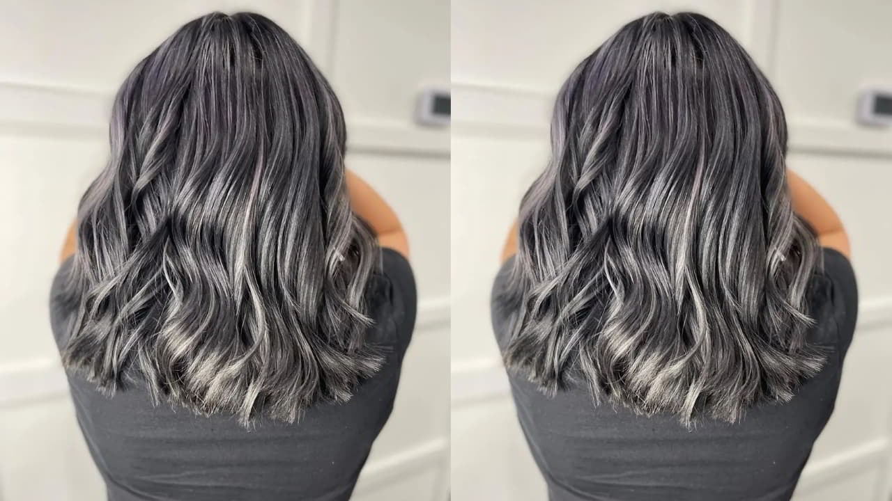 24 Idea Warna Rambut Ash Grey Terkini di Malaysia | Comel
