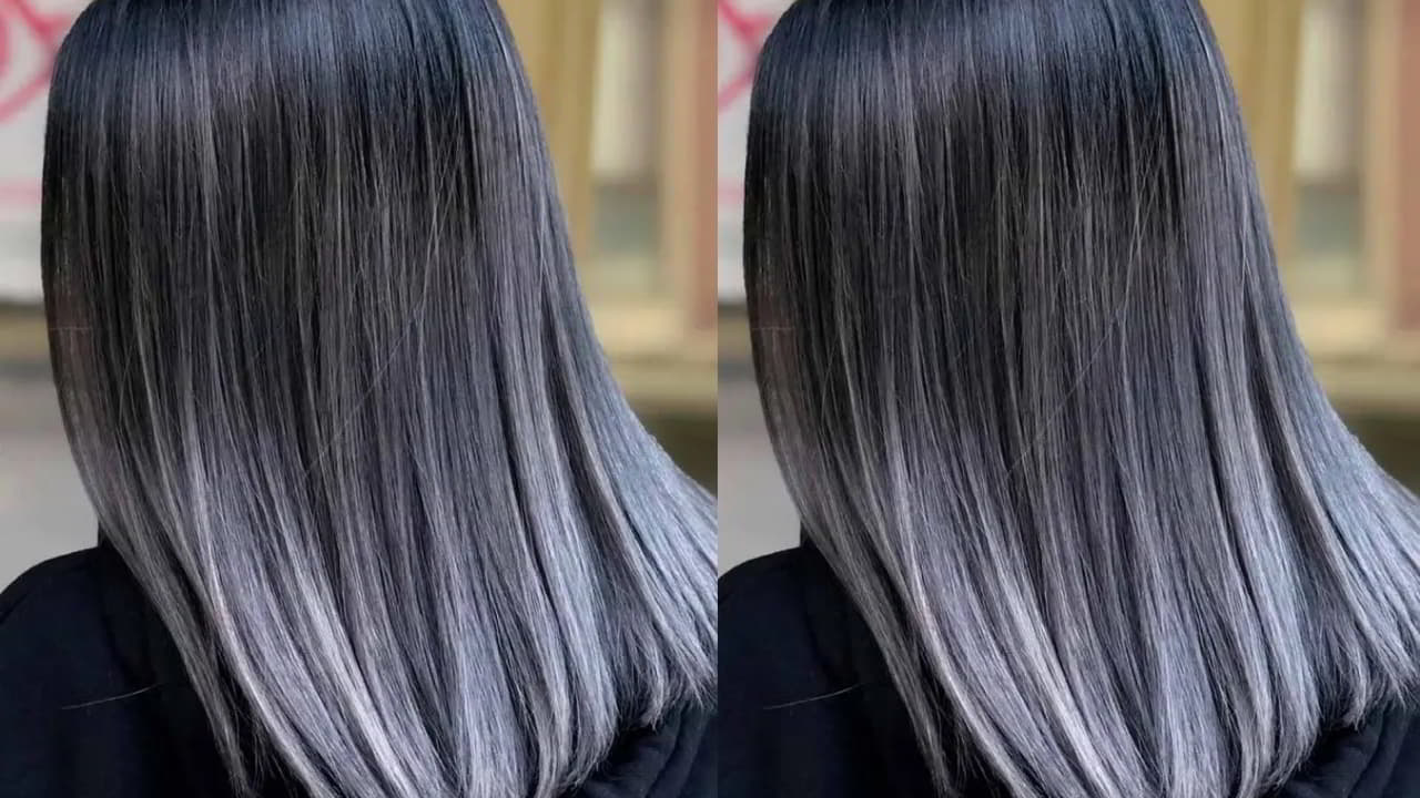 24 Idea Warna Rambut Ash Grey Terkini di Malaysia | Comel