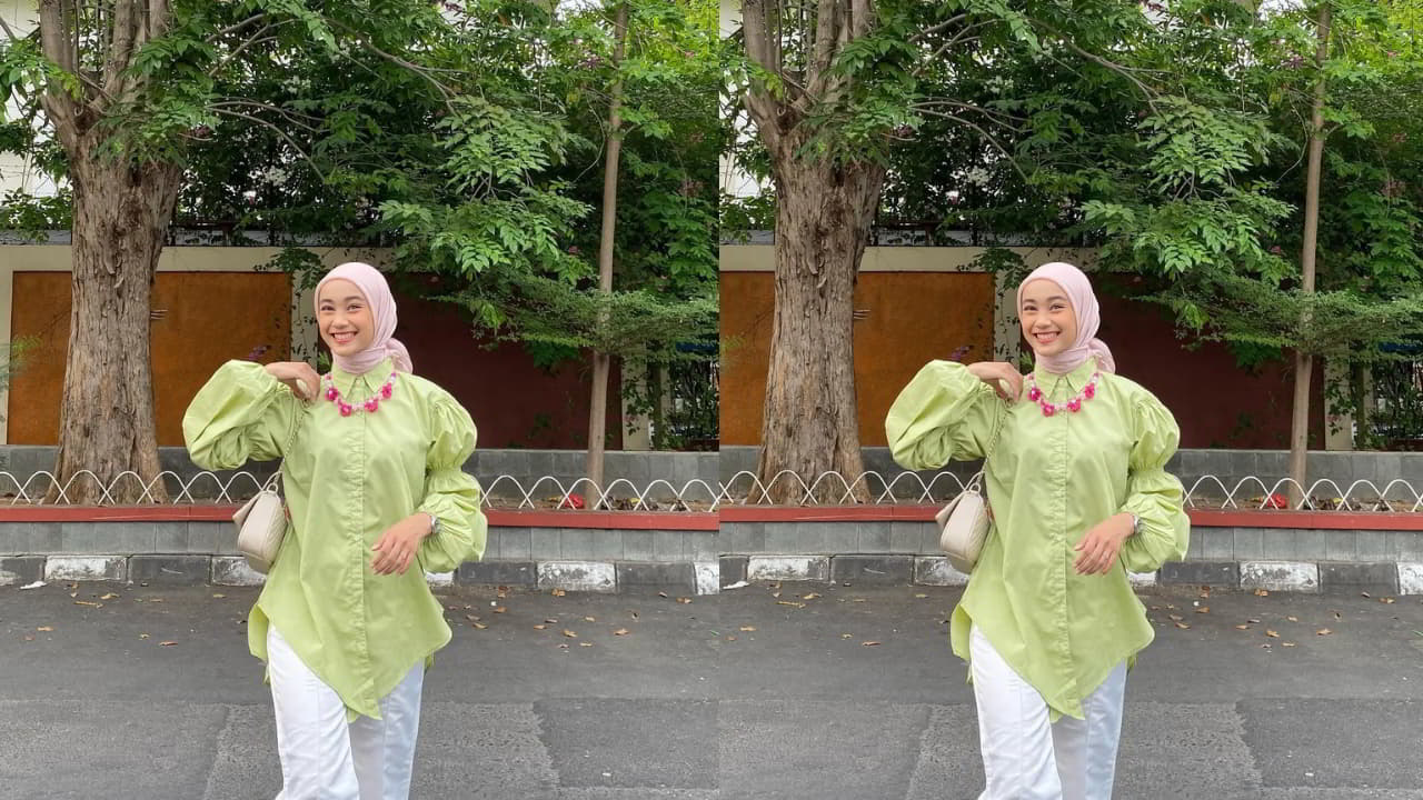 20 Idea Padanan Baju Hijau Lumut Tudung Warna Apa
